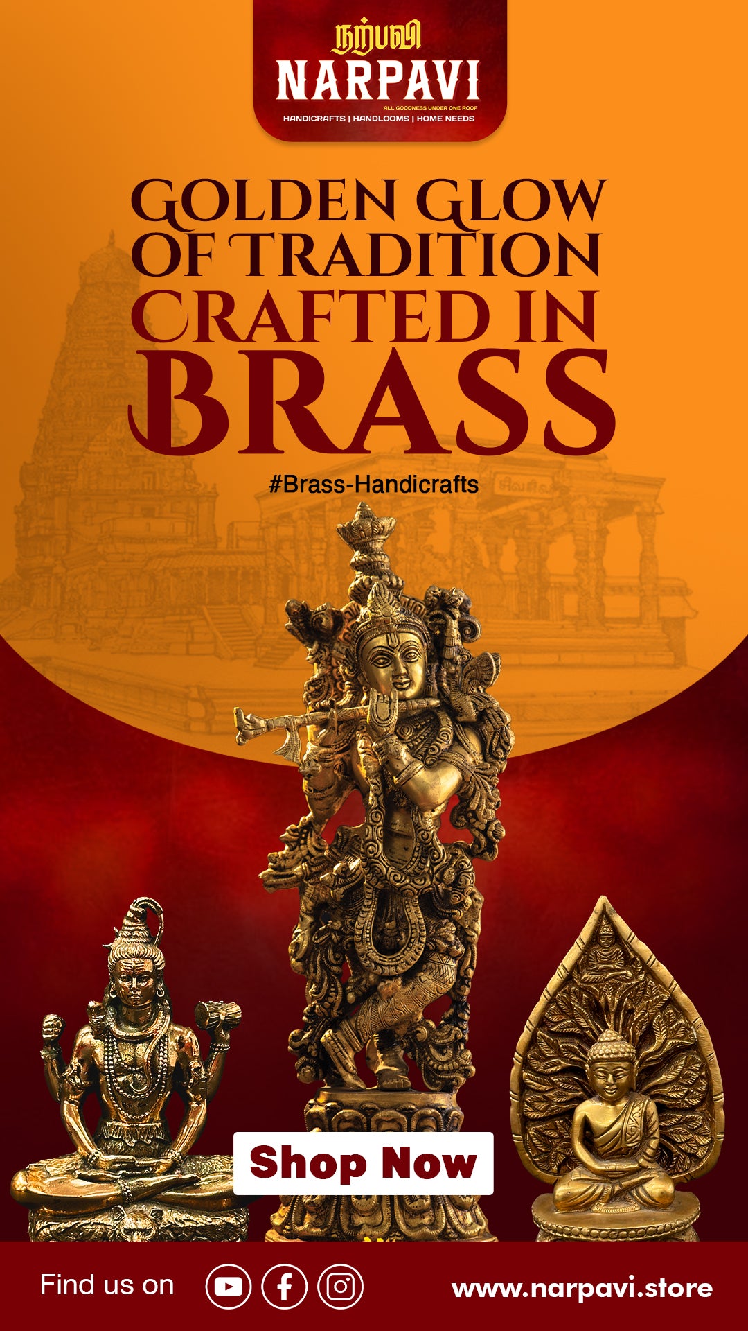 Narpavi – Handicrafts, Handlooms & Home Essentials | Indian & Cultural